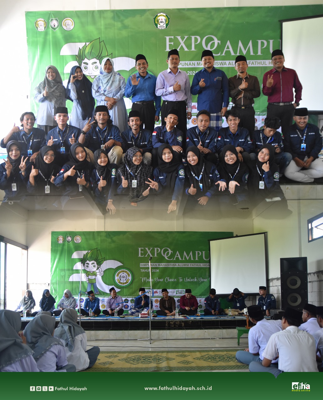 HIMAFAH GELAR EXPO CAMPUS DI PONPES. FATHUL HIDAYAH – Fathul Hidayah